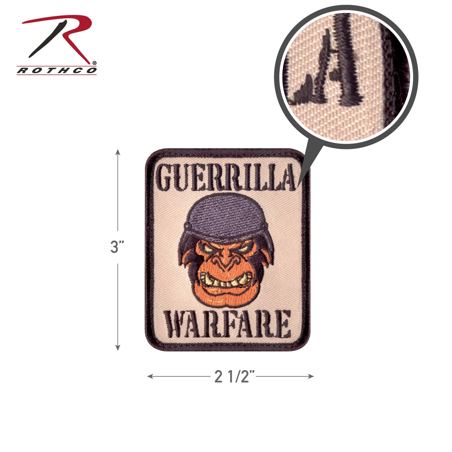 Rothco Guerilla Warfare Morale Patch – Westside Tactical